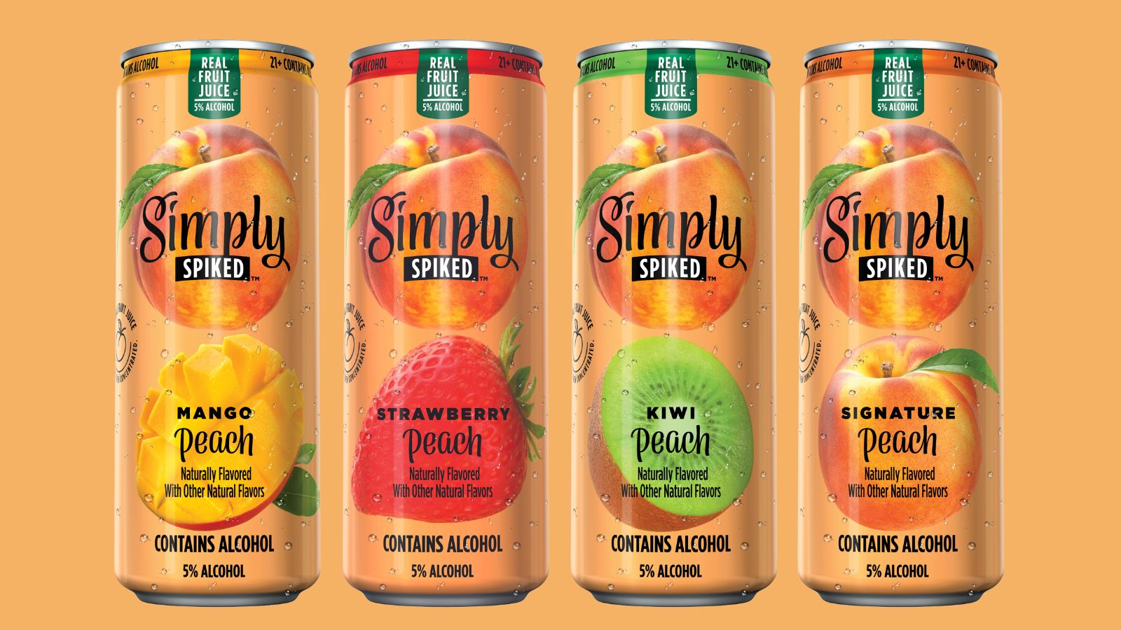 Simply Spiked™ Peach announces four new flavors | Molson Coors Beer & Beyond